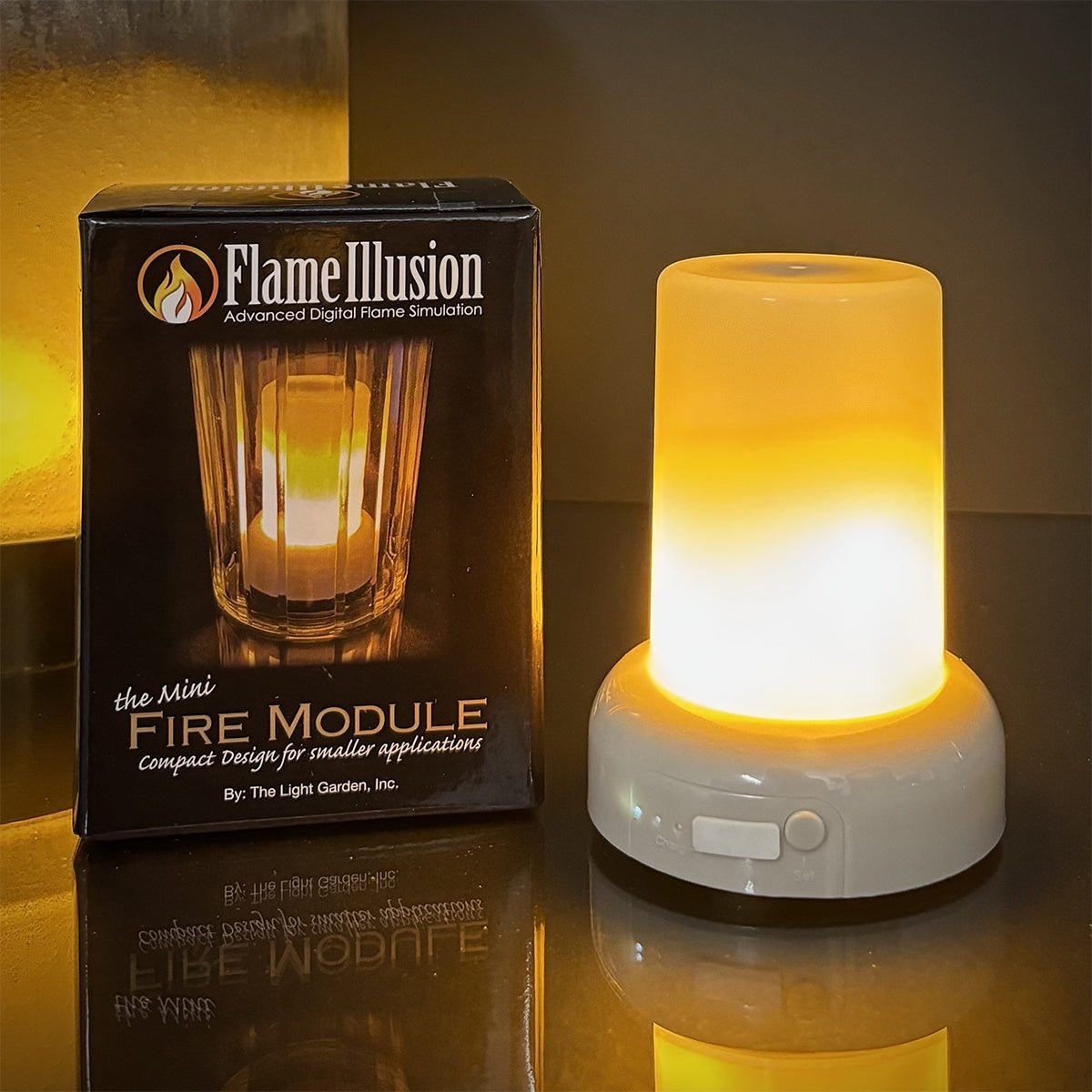 Mini Flame Illusion Candle – Monticello Shop