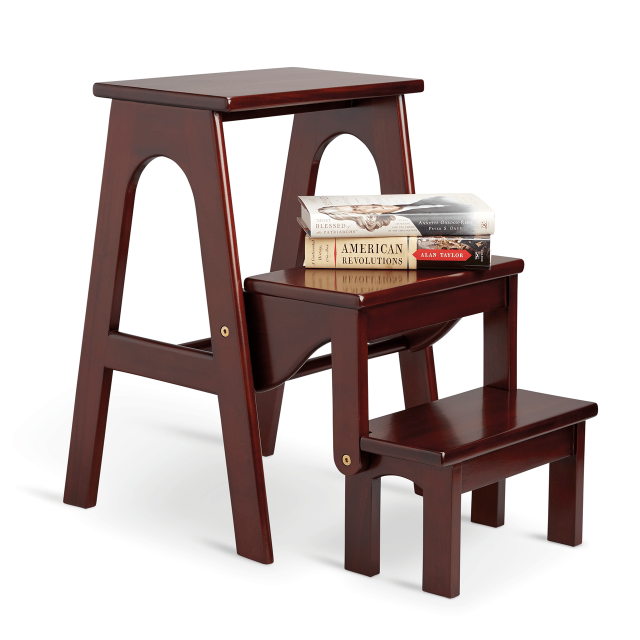 Folding Library Steps – Monticello Shop