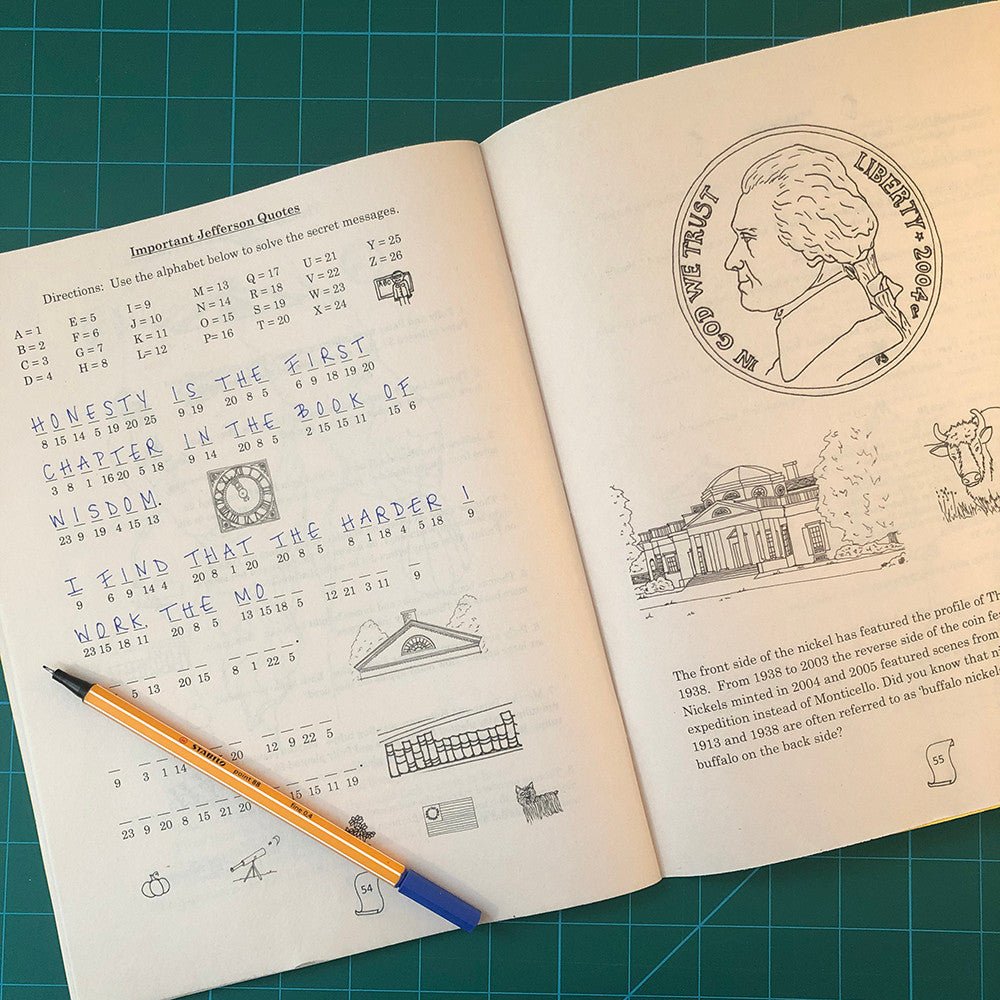 The Life and Times of Thomas Jefferson: A Coloring and Activity Book ...