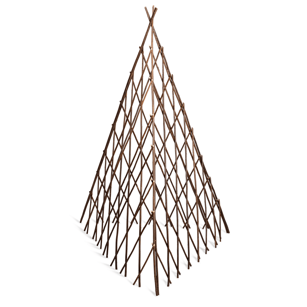 Pyramid Garden Trellis Gymax 81'' Garden Obelisk Trellis For Climbing